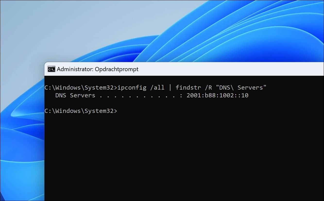 Welke DNS-server gebruik ik?