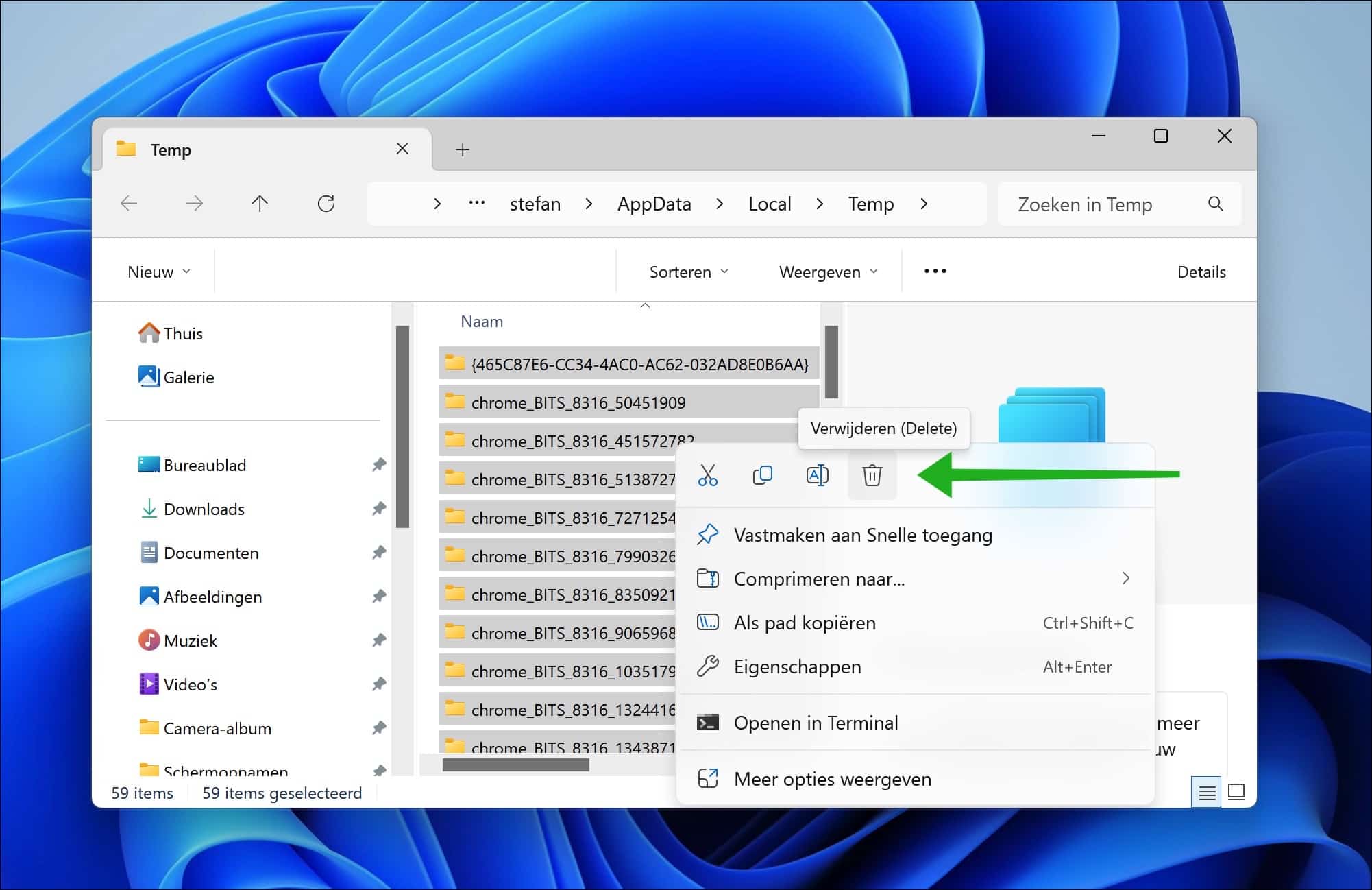 8 manieren om tijdelijke bestanden te verwijderen in Windows 11