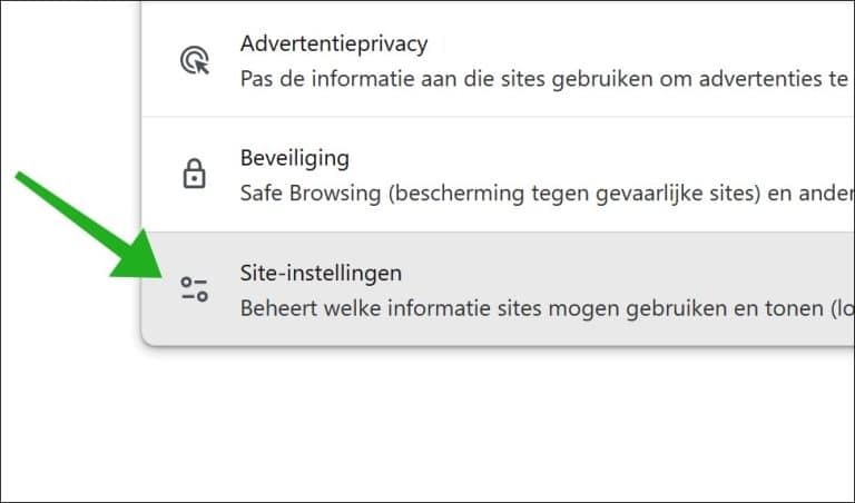 Locatieservices in de Chrome browser in- of uitschakelen