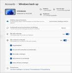 Back-up maken en herstellen met Windows back-up app
