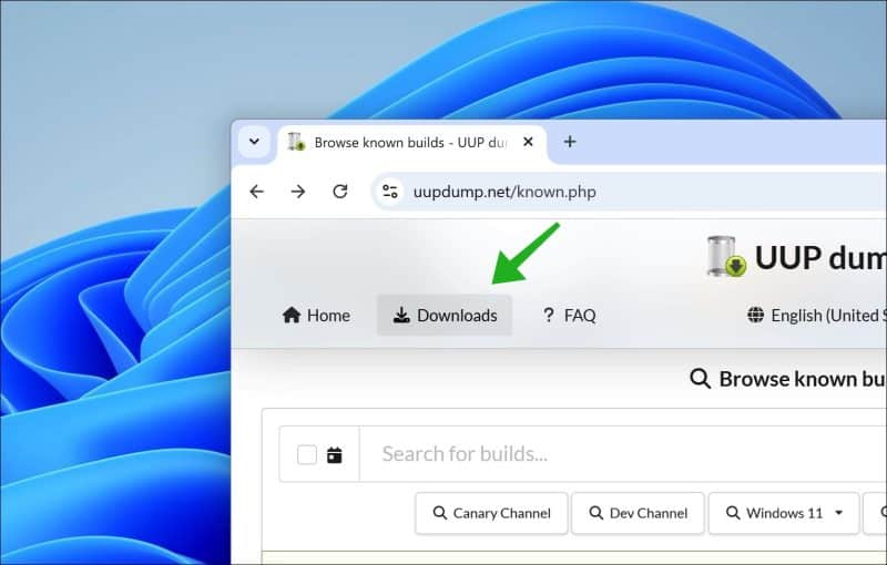 Download Windows 11 25H2 Insider Preview via UUP Dump