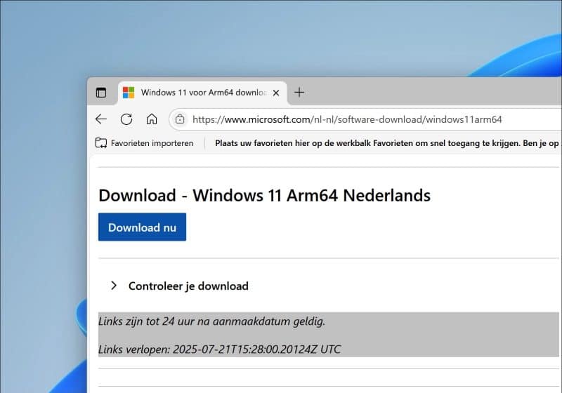 Windows 11 ARM64 USB-stick maken met Rufus