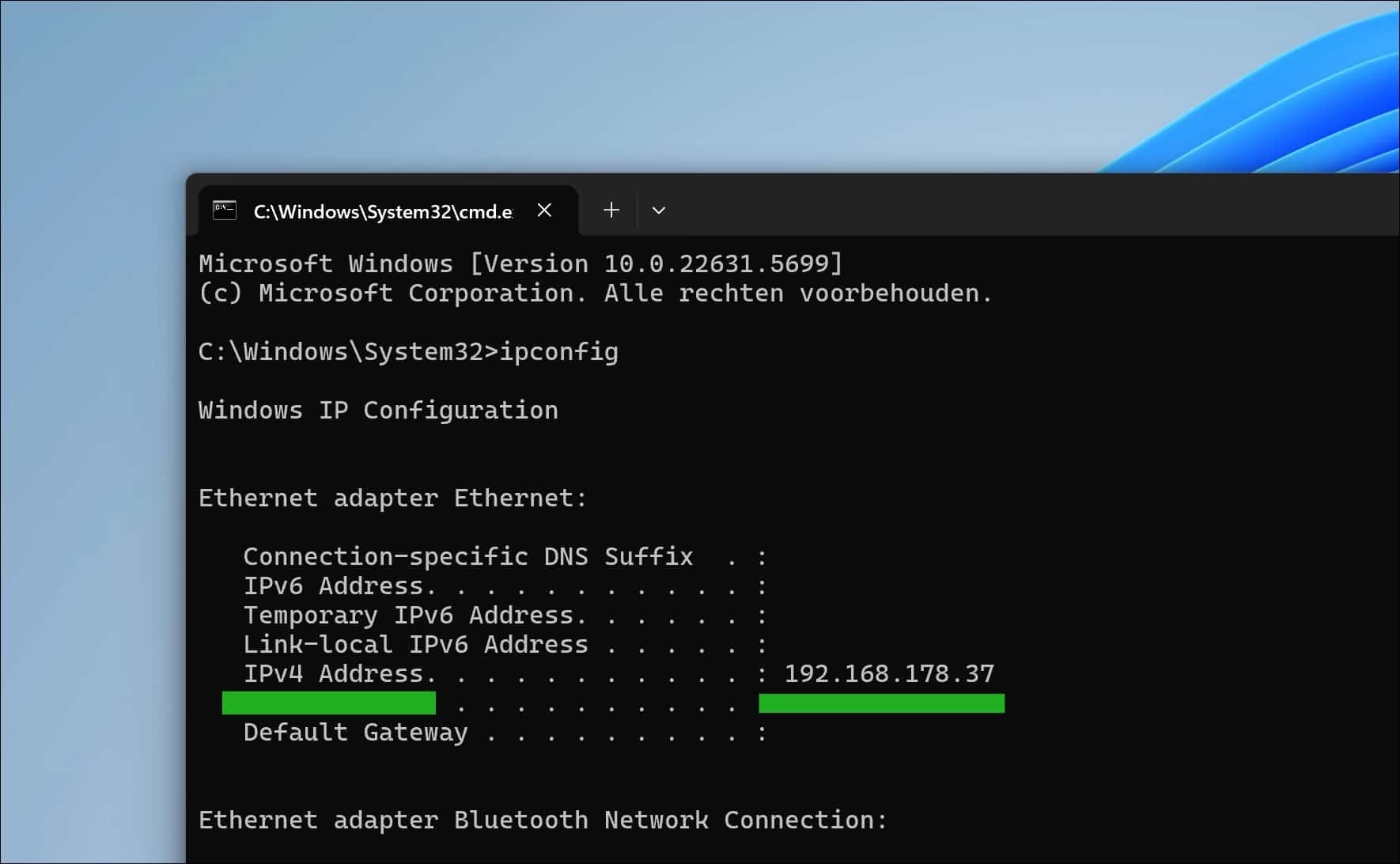 IP-adres opzoeken in Windows 11 (6 manieren)