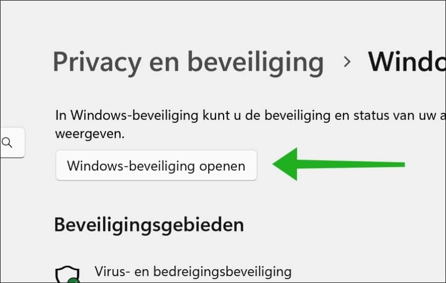 Windows Beveiliging handmatig updaten