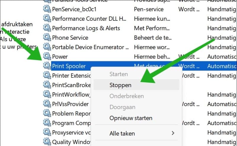 Afdruktaak in wachtrij staat vast (Zo lost u het op)