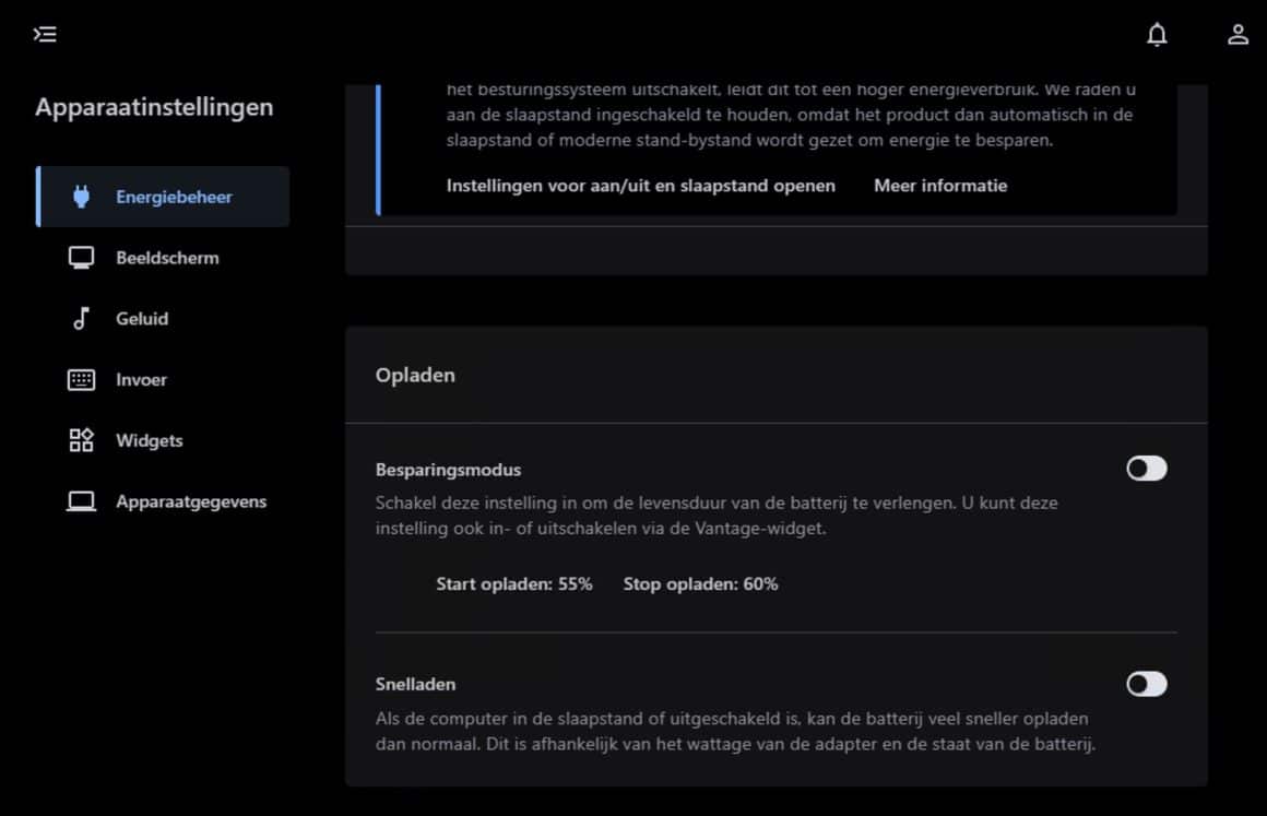 Lenovo Vantage gebruiken op uw Lenovo laptop