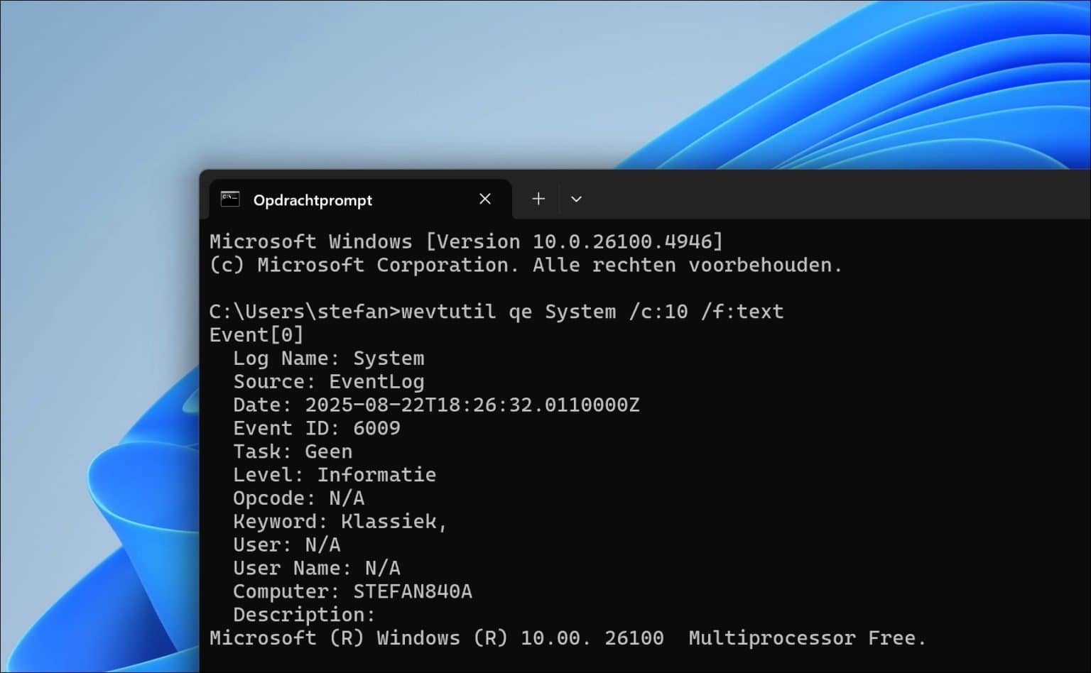 Event Viewer openen in Windows 11 of 10 - PC Tips